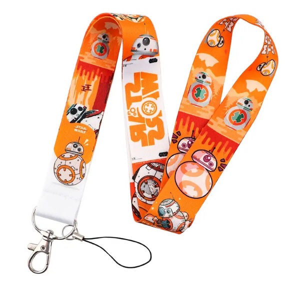 Disney | Accessories | Star Wars Bb8 Id Holder Lanyard Keychain | Poshmark